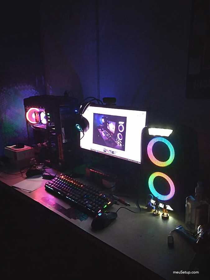 MeuSetup | SETUP GAMER SIMPLES CINEMA E JOGOS